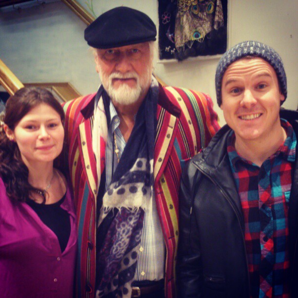 Fleetwood Mac News: Mick Fleetwood in his coat of many colours + Stevie ...