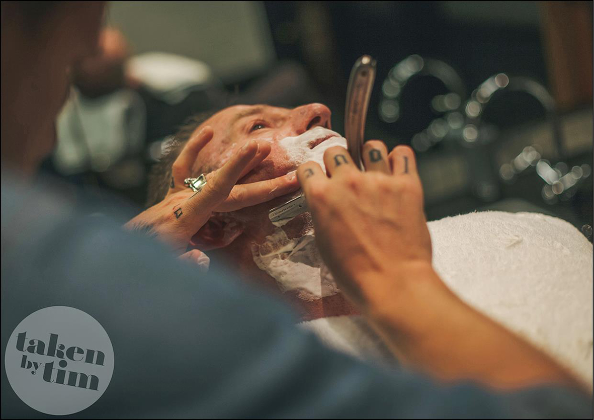 See What Tim Is Doing: Cut-throat shaves, steam rooms and facials...Pre ...