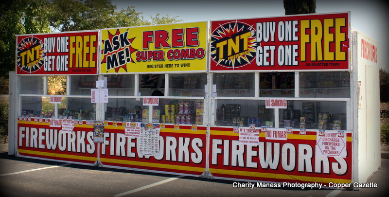 Copper Gazette: Copper School PTC Fireworks Booth Open!!!
