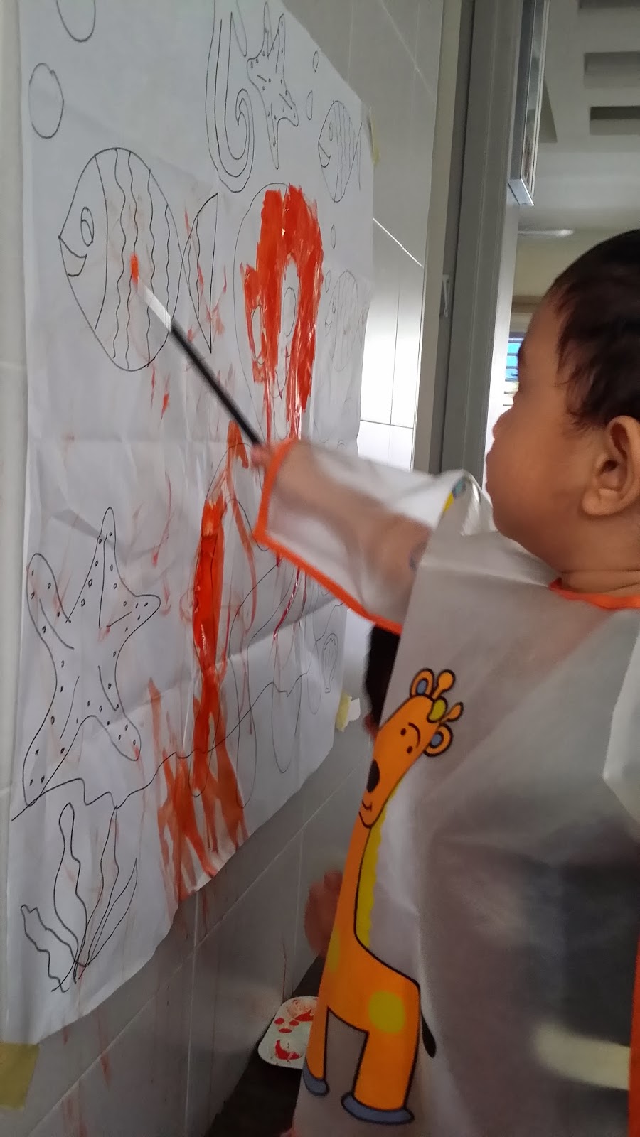 KiDs activiTy~ Wall Painting