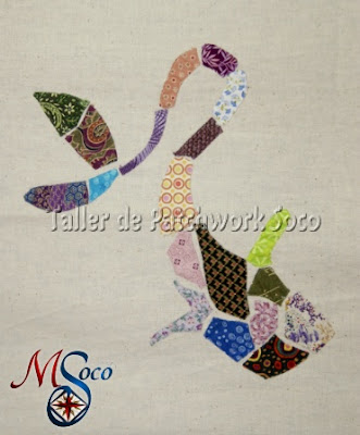 Patchwork Soco: Fotos V Exposición del Taller de Soco: Patchwork A MÁQUINA