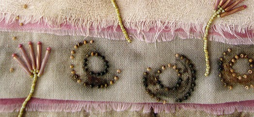 Beadlust: Bead Embroidery + Thread Embroidery + Eco-dyed Fabrics
