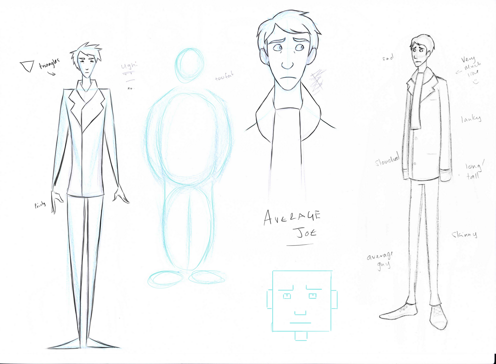 The River Man: Character Design Exercise 1