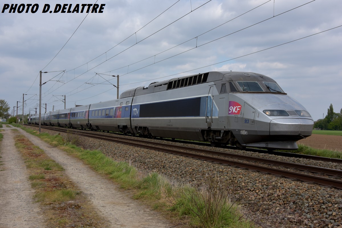 LA PASSION DU TRAIN: TGV avec 3 Motrices par Didier