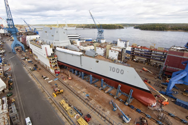 SNAFU!: DDG-1000 Pics. via Defense News.