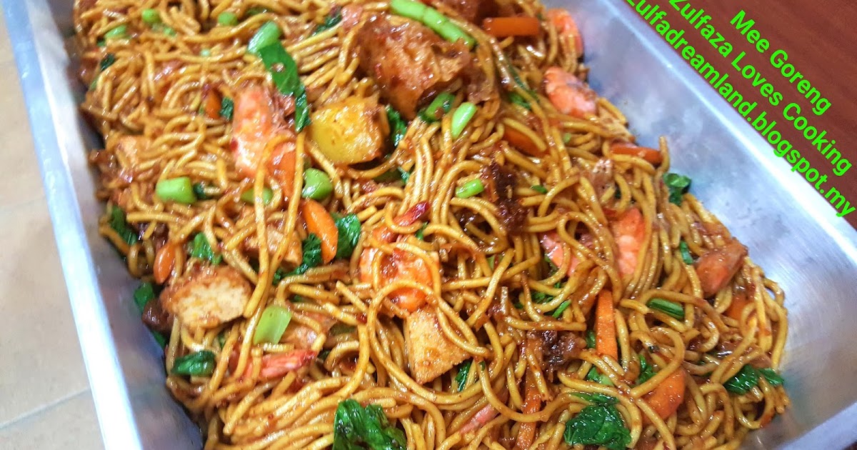 ZULFAZA LOVES COOKING: Menu Moreh 11 Ramadhan : Mee Goreng