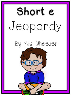 Mrs. Wheeler's First Grade Tidbits: Phonics Jeopardy--UPDATE!