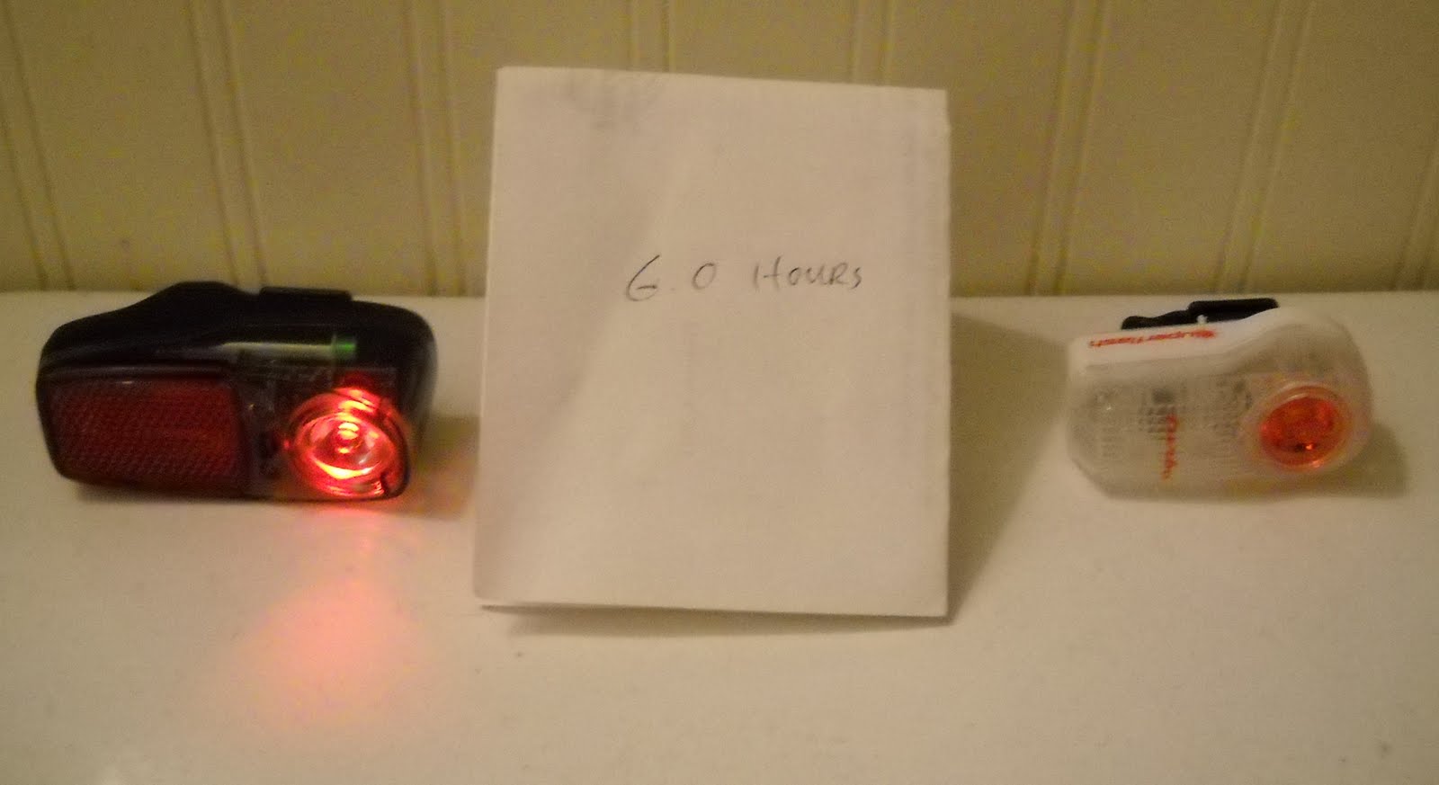 Kent's Bike Blog: One Watt Tail Lights Compared: Planet Bike Super ...