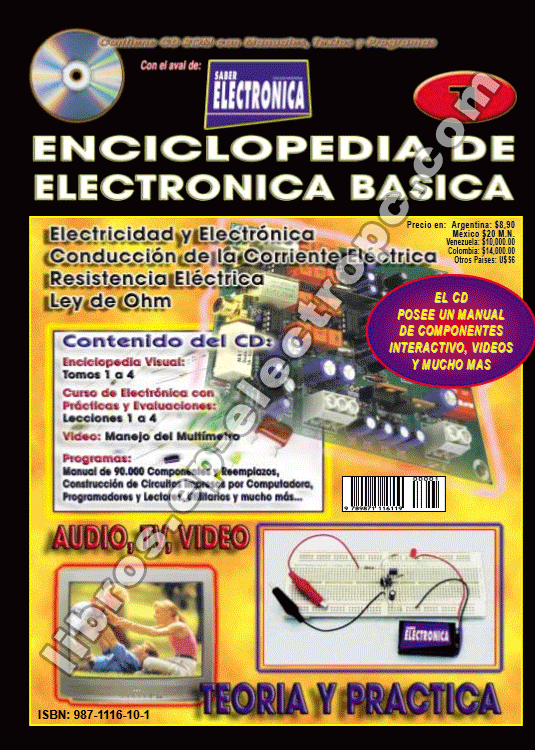 club saber electrónica - enciclopedia de electrónica básica - Libros ...