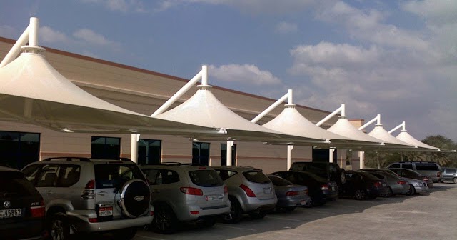 Car Park Shades and Sunshades, Doha, Qatar
