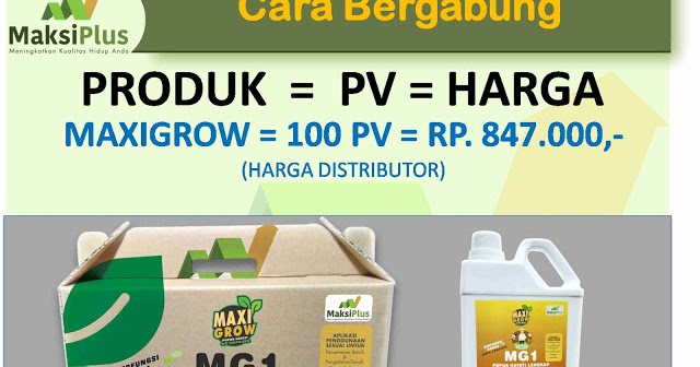 MAXI GROW PUPUK HAYATI BIO FERTILIZER: MARKETING PLAN BISNIS MAKSIPLUS