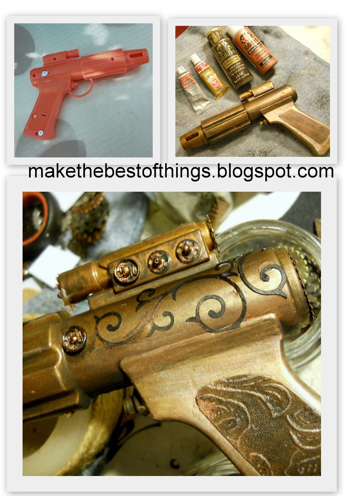 Make The Best of Things: Dollar Store Toy Gun to Steam Punk Halloween ...