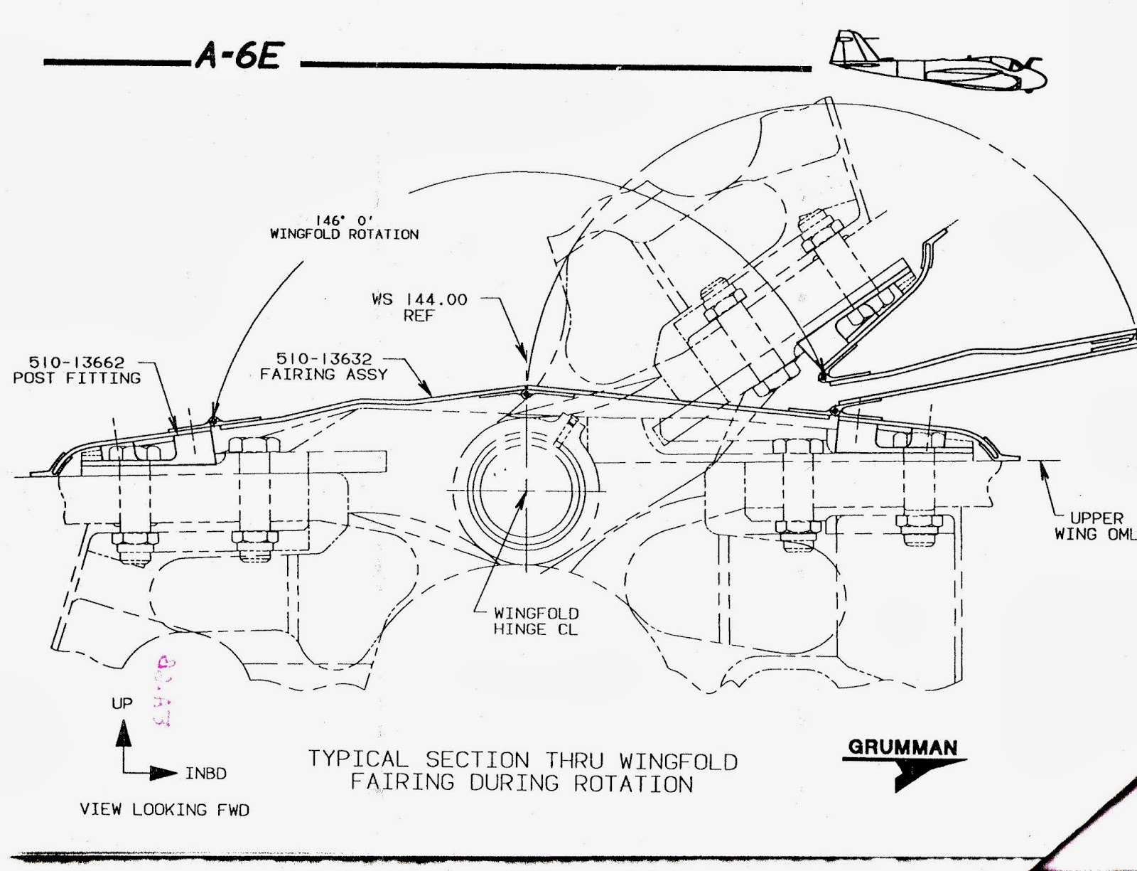 Tailhook Topics: Grumman A-6 Wing Fold Differences Part 2