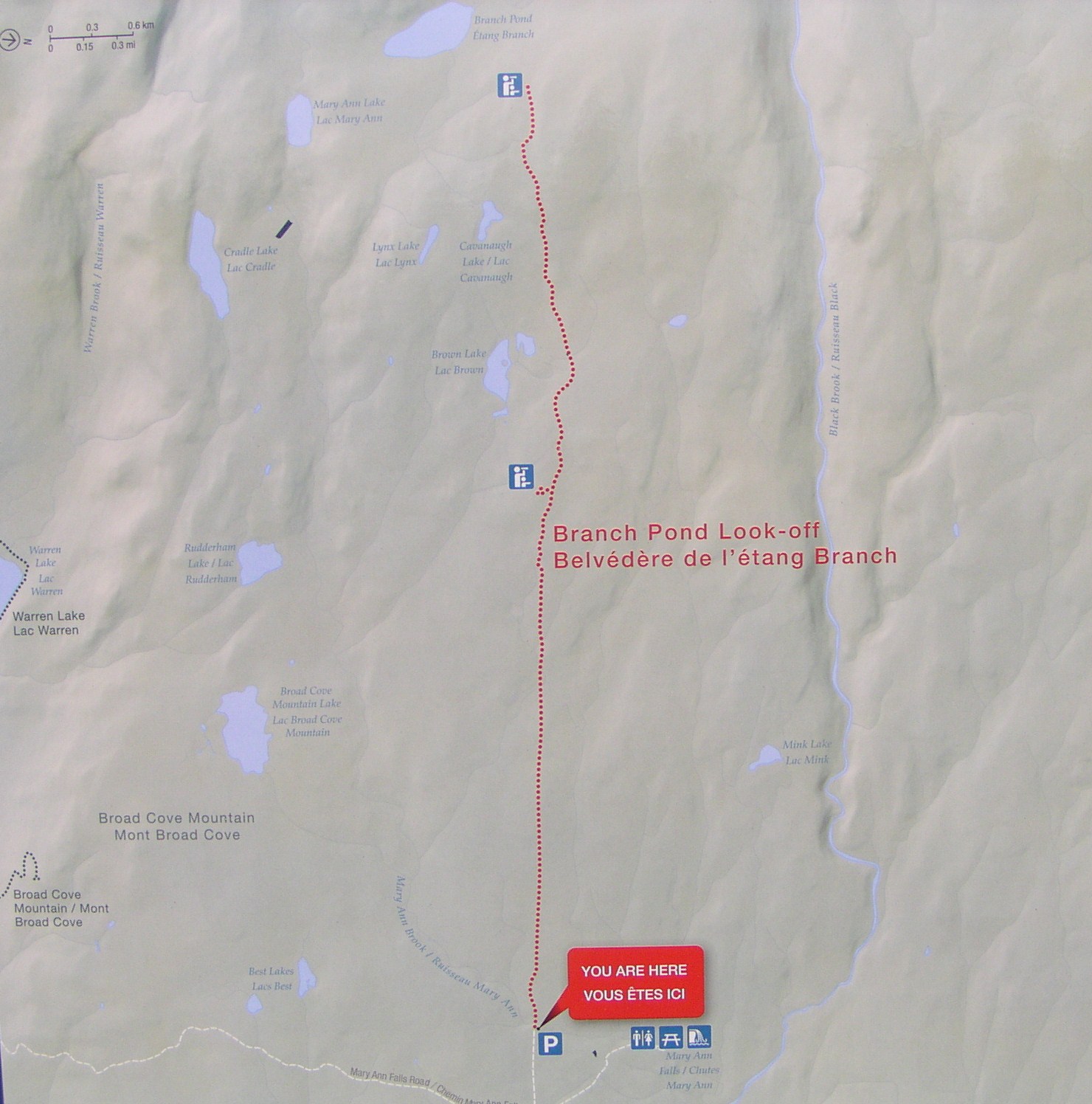 Travel with Kevin and Ruth: Branch Pond Look-off Trail