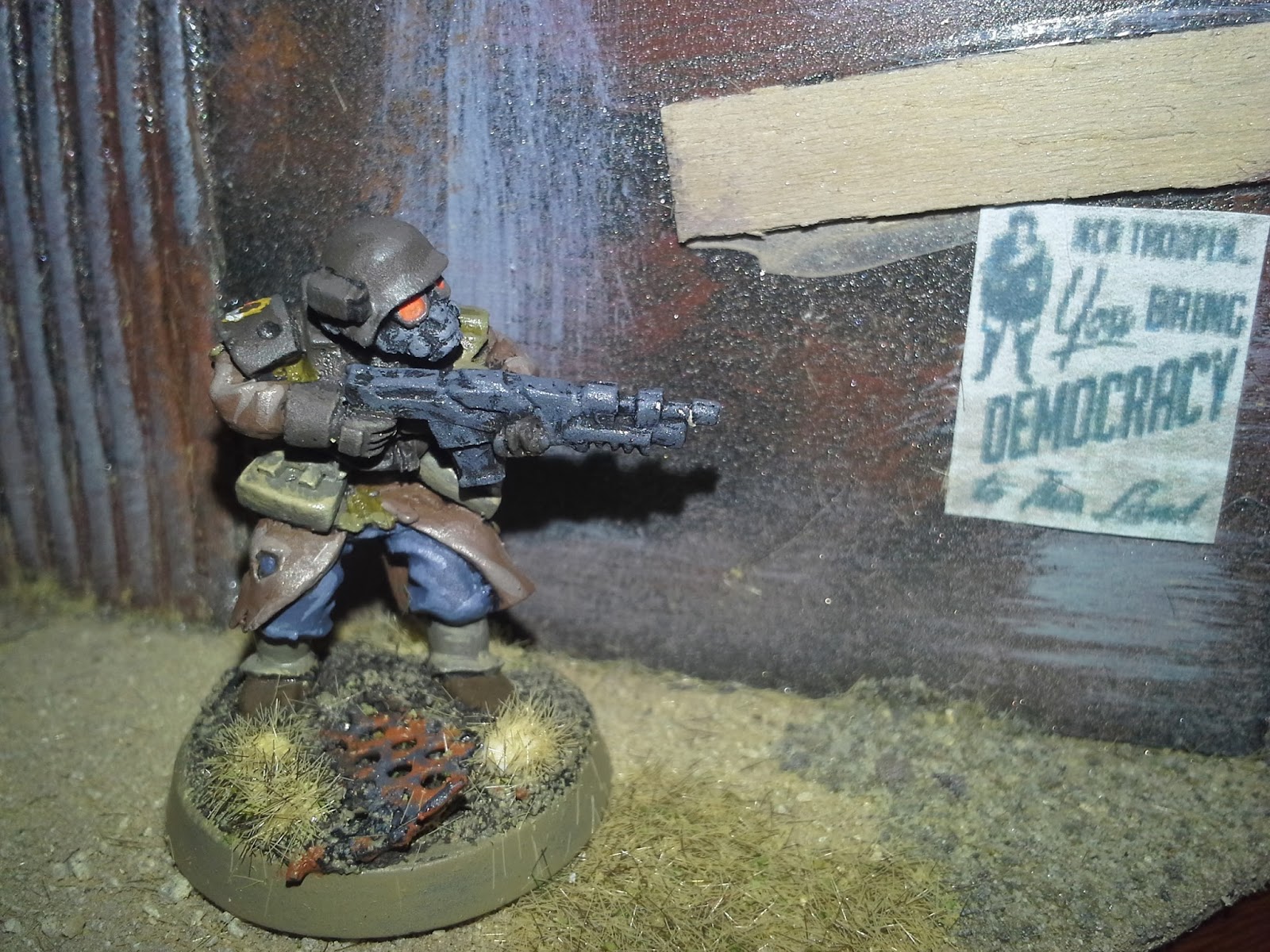 Andys Armies: FALLOUT test figure NCR ranger