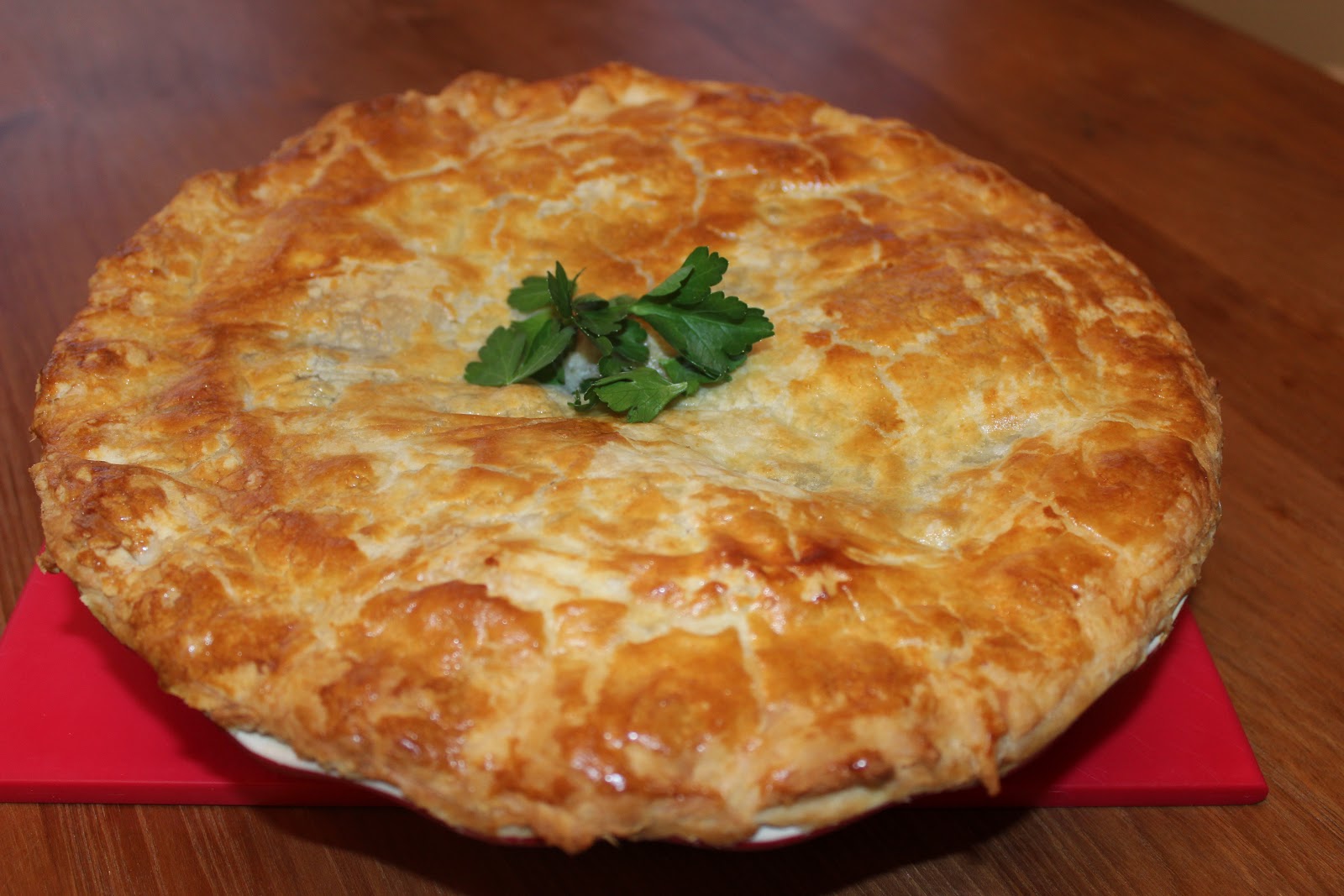 Inside the Tuckerbox: Chunky Beef & Mushroom Pie