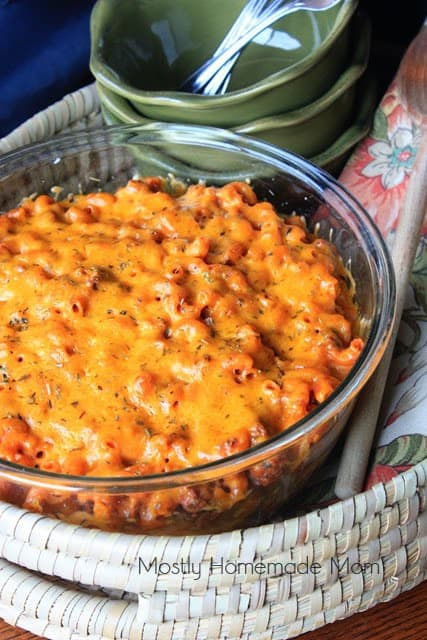 Recipes: Homemade Cheesy Beef-a-roni with Barilla!