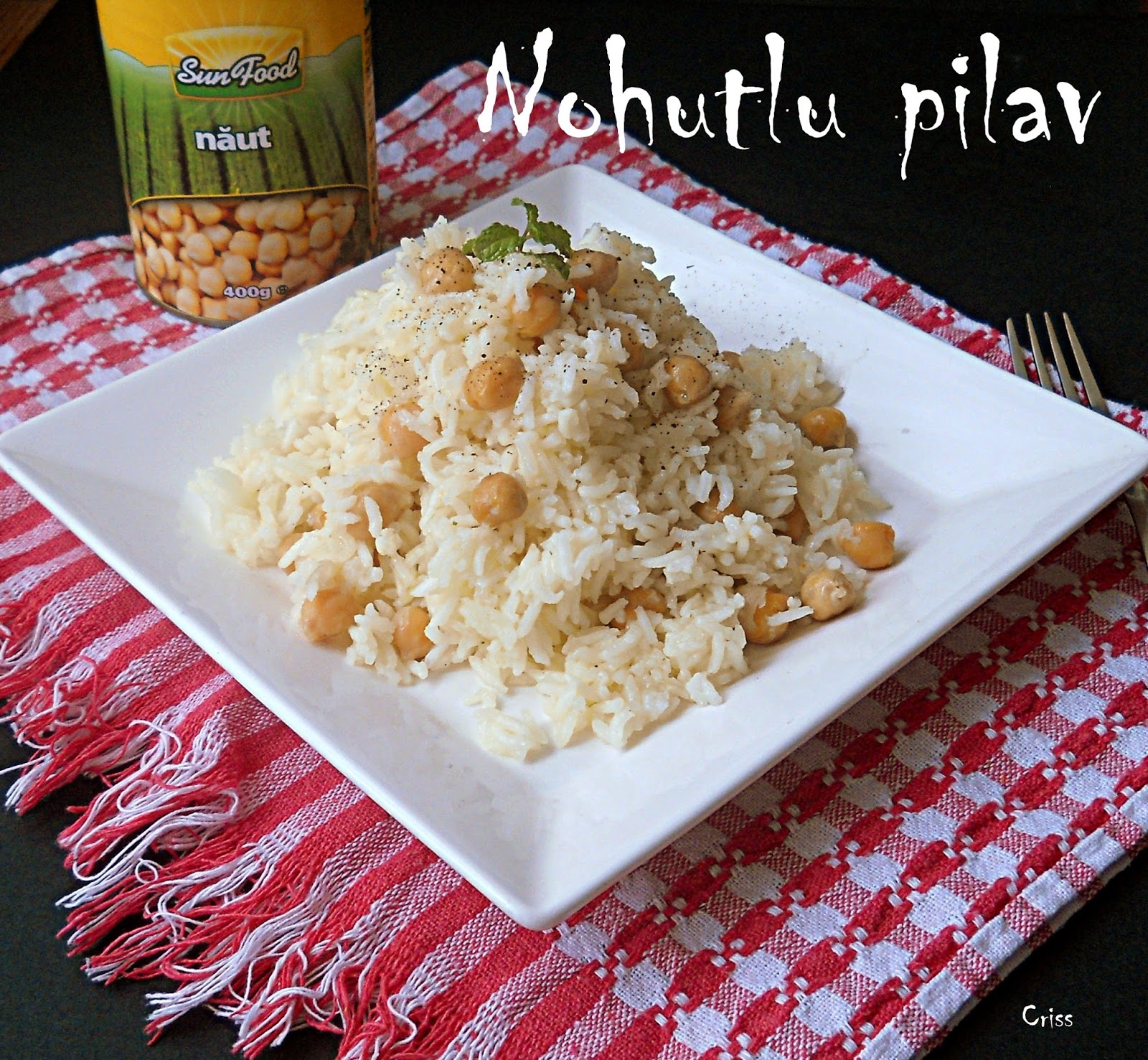 Arome si culori : Nohutlu pilav - Pilaf turcesc cu naut