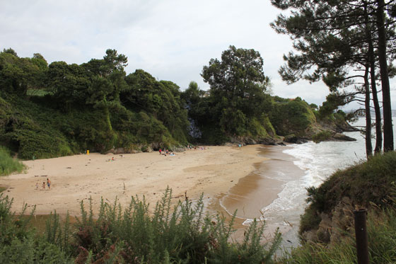 Pleamar en Perbes y Marín