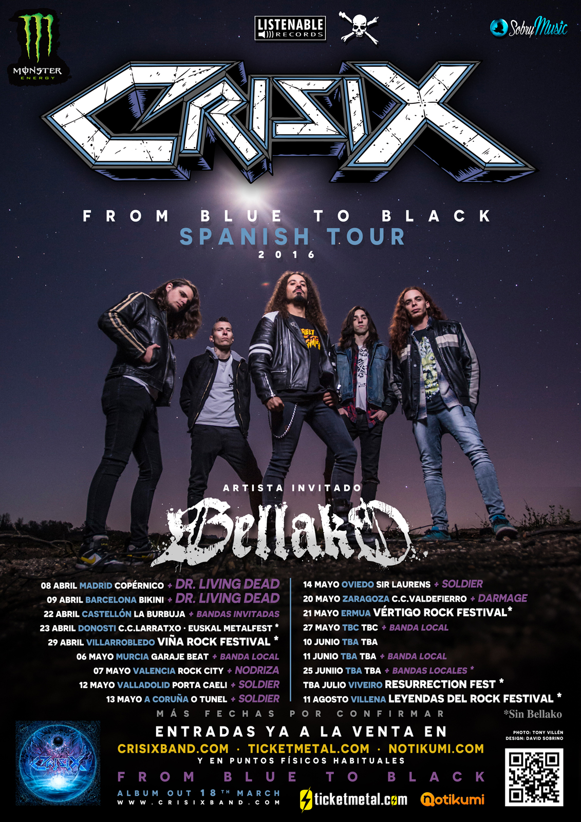 Entrevistamos a CRISIX: "Creemos de corazón que es nuestro mejor disco ...