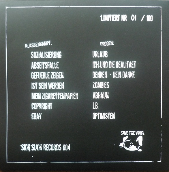 Sick Suck Records: Veröffentlichungen