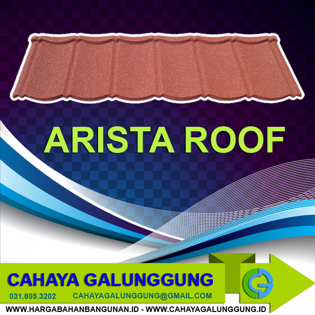 Harga Genteng Metal Arista Roof Terbaru 2019 | HARGA ATAP 2020 ...