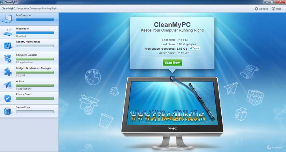 Kemajuanku: CleanMyPC 1.5.7 Final Full Crack