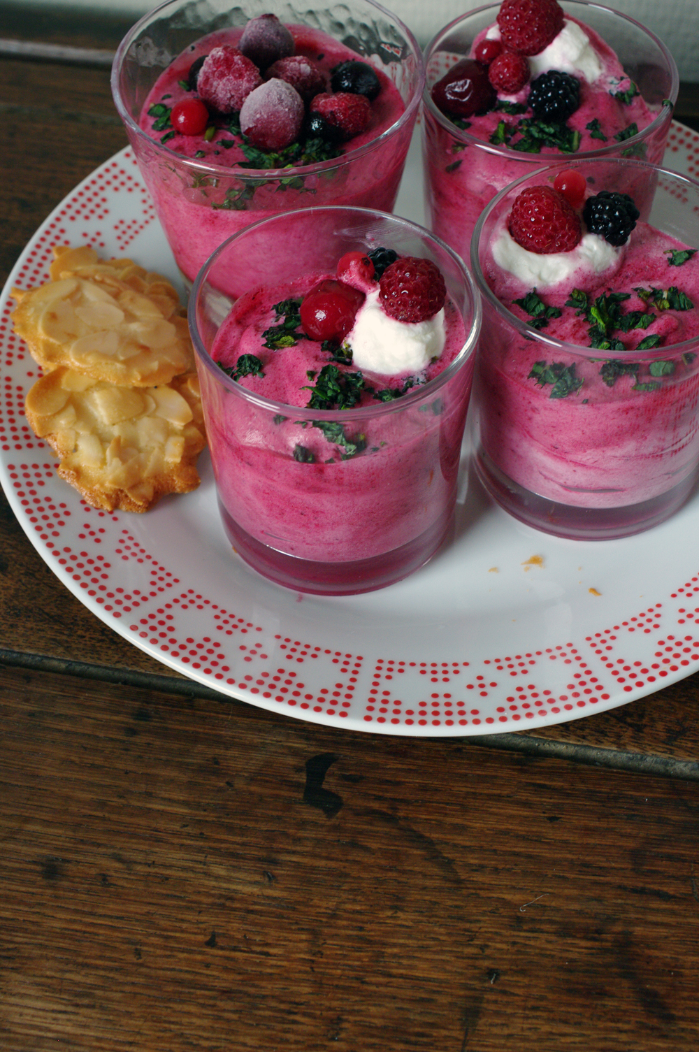 The Wandering Girl: Mousse rafraîchissante aux fruits rouges