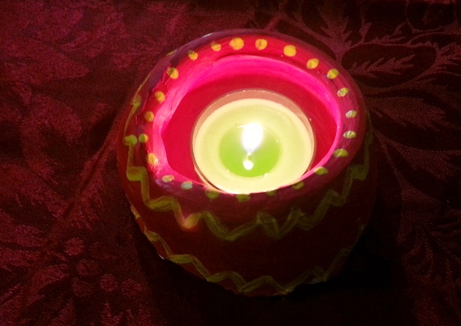Life's little treasures: Pottery | Handmade diya for Diwali | Clay diya ...