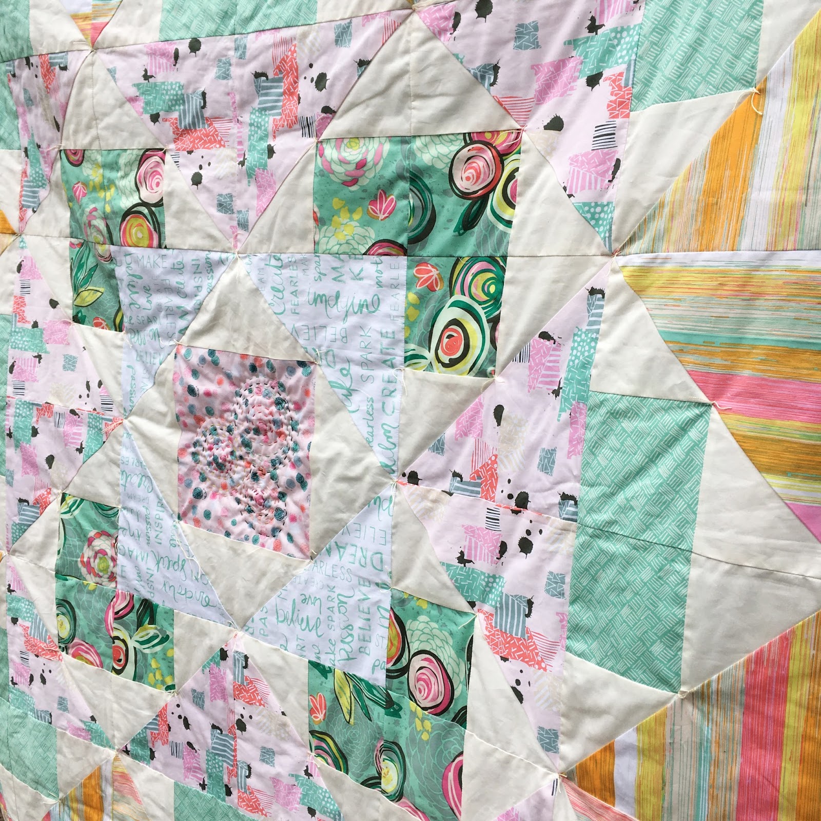 Palisades Quilt & FREE Pattern from Fat Quarter Shop! / CHARM ABOUT YOU