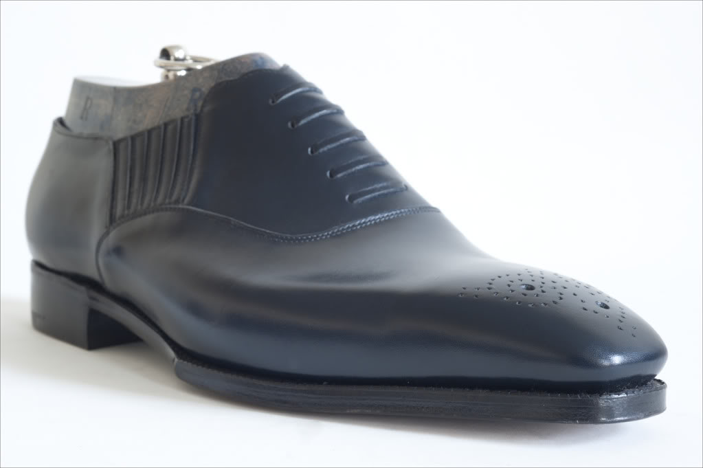 The Shoe AristoCat: Cliff Roberts - "Lazyman" side gusset shoe with ...