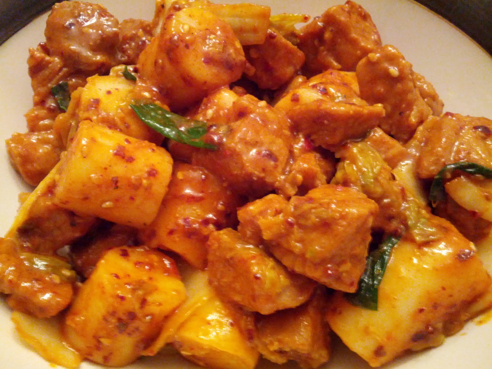 Panda and Mango: Quickie: Ddeokbokki