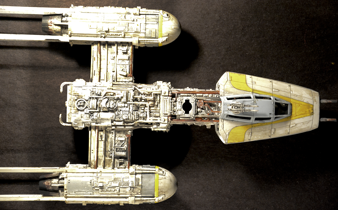 Y-Wing Fighter (1/72 scale model)