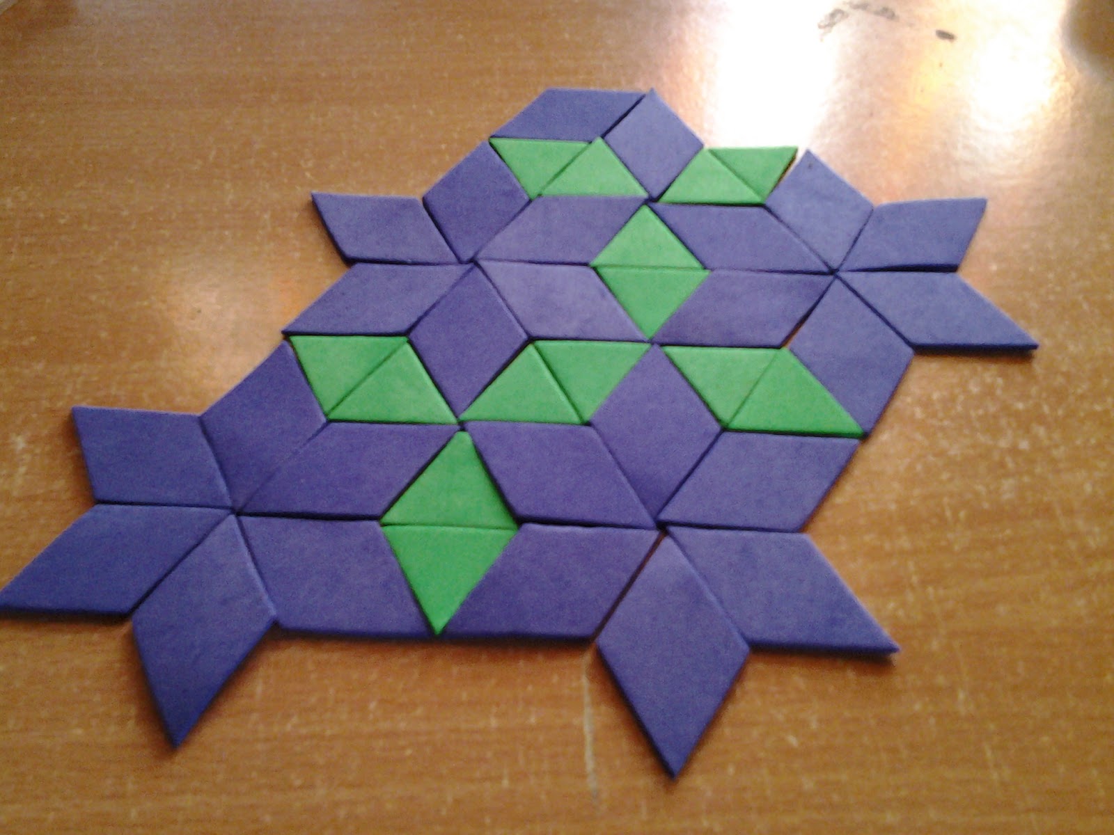 Mom-The First Teacher: DIY Foam Pattern Blocks