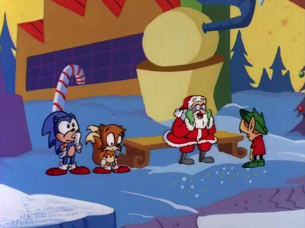 Nothing But Cartoons: Sonic Christmas Blast