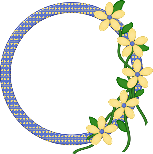 Flowers Free Printable Frames. - Oh My Fiesta! in english