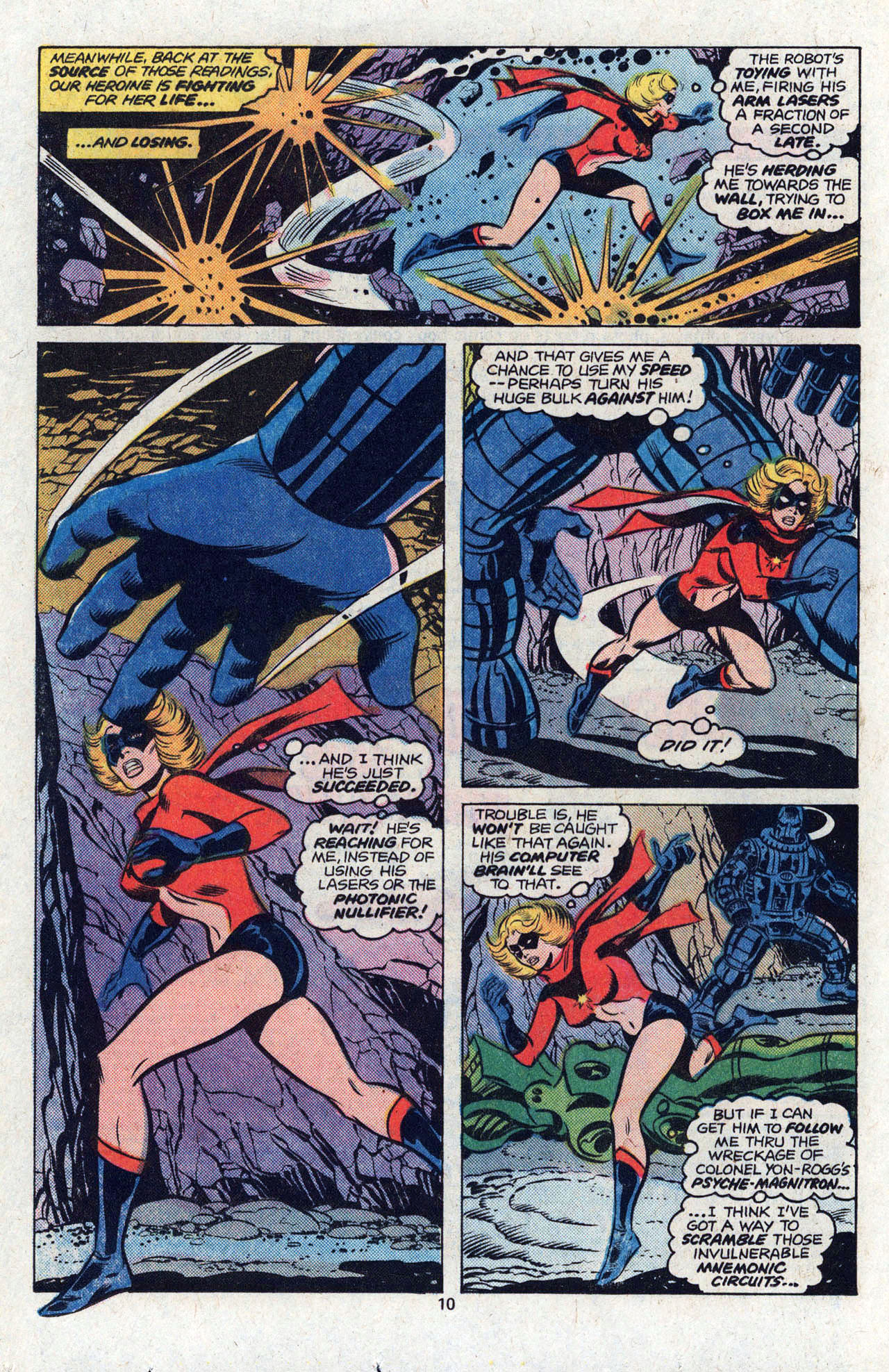 Read online Ms. Marvel (1977) comic - Issue #4