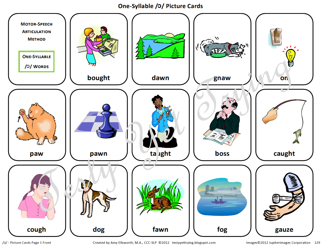Testy yet trying: Speech Therapy Kit: Simple Vowels Card Sets and Resources