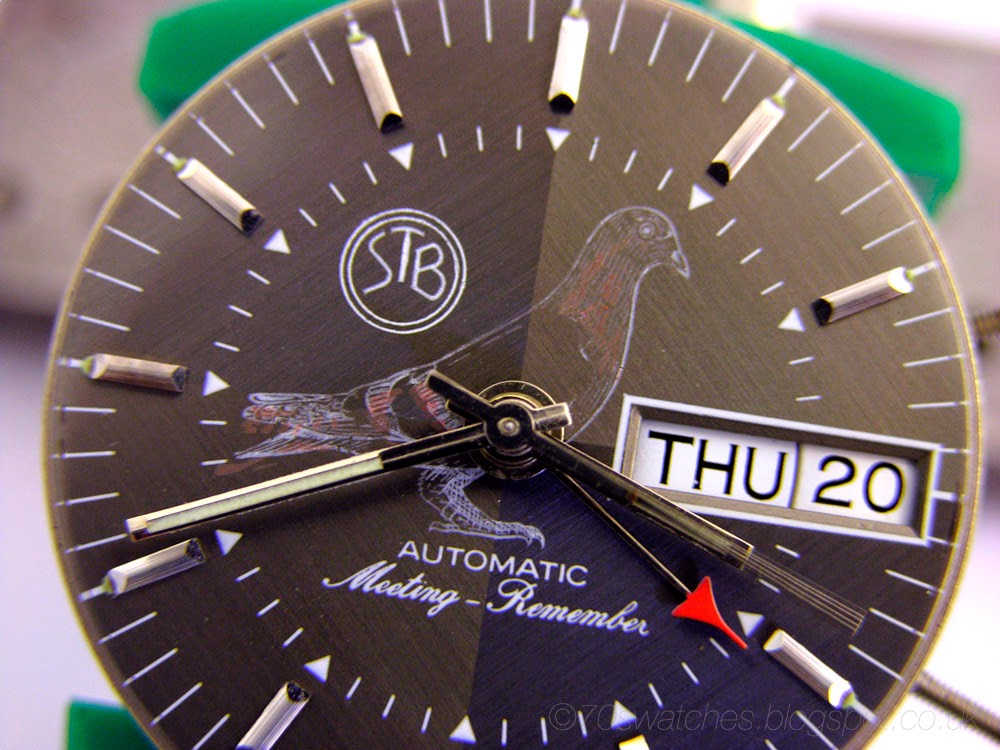 70s Watches: STB Meeting - Remember Automatic Alarm - AS 5008 very rare