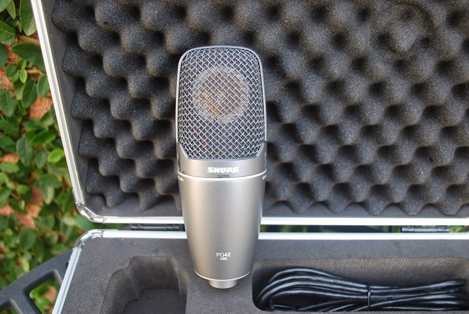 Rex and the Bass: Shure PG42-USB Condenser Microphone Review