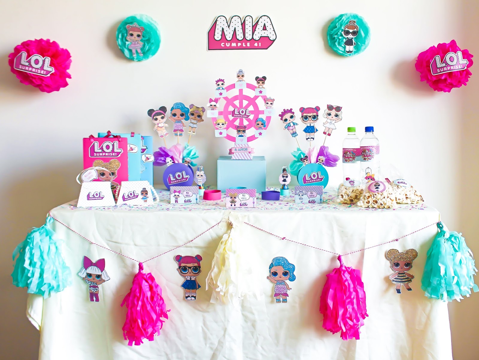 Fiesta L.O.L Surprise 2 - DIY ideas Fiesta | PartyPop DIY