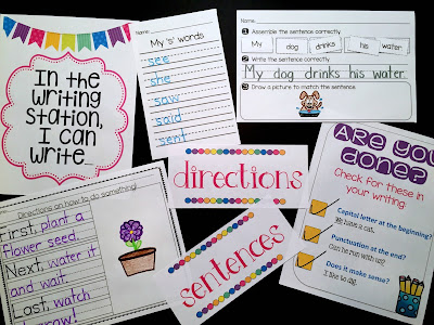 Writing Station BUNDLE! | Mrs. Hodge's Kids