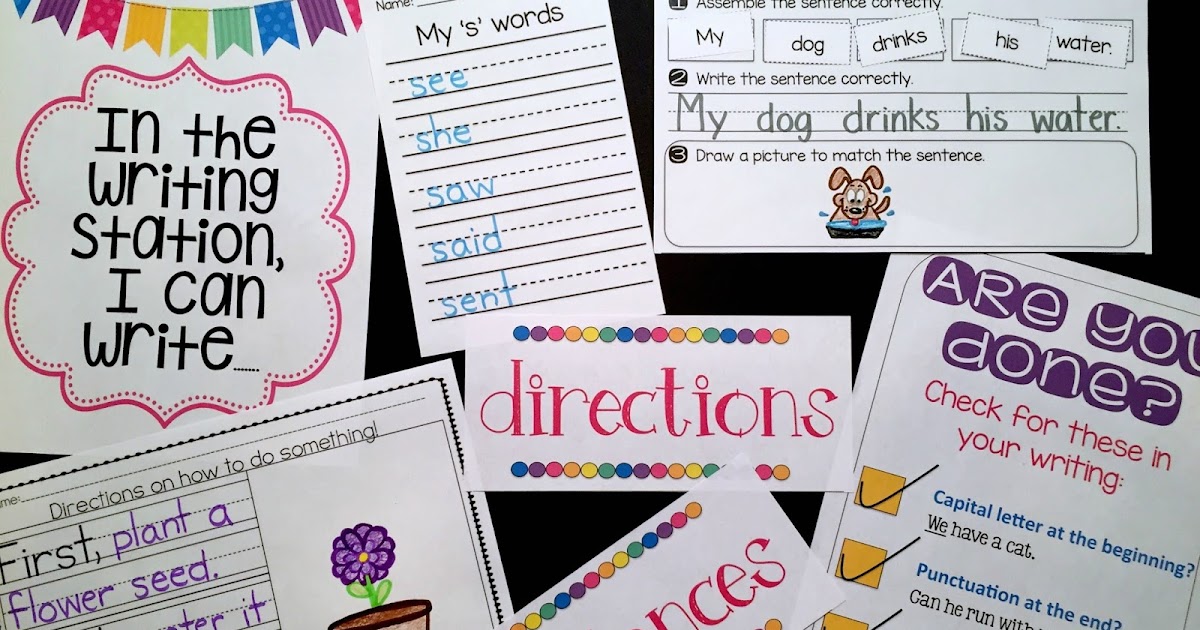 Writing Station BUNDLE! | Mrs. Hodge's Kids