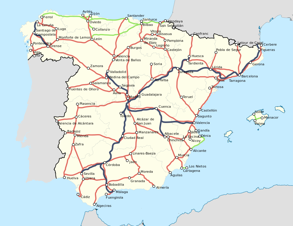 How to Ride the Train in Spain