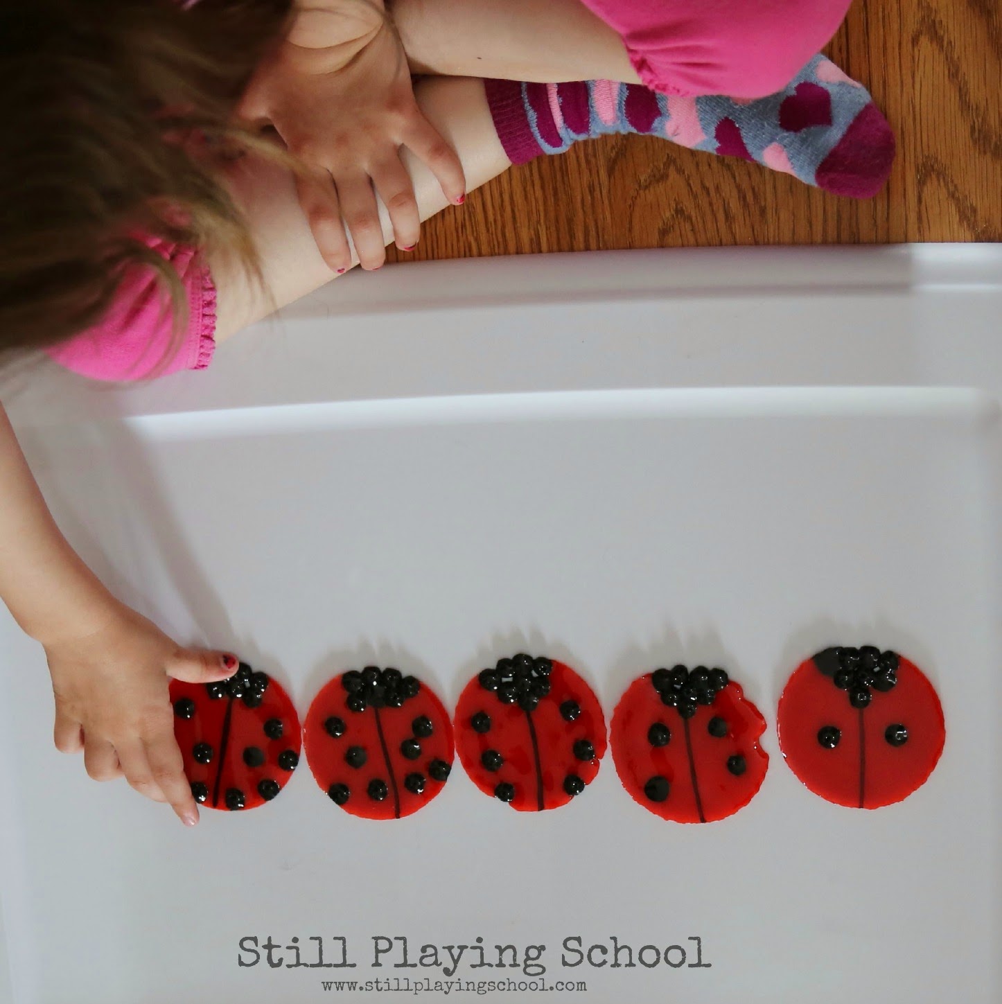 Ladybug Doubles Addition: DIY Math Game | Still Playing School