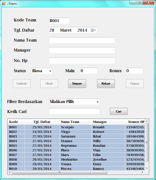 Contoh Program Penjualan Barang V.2 | Visual Basic - BOCAH WEB