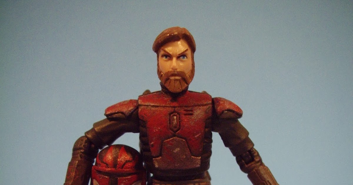 Customs for the Kid: "Clone Wars Obi-Wan Kenobi in Maul Mando Armor ...