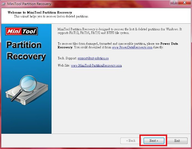 MiniTool Partition Recovery 磁區還原 軟體 | 801教學網