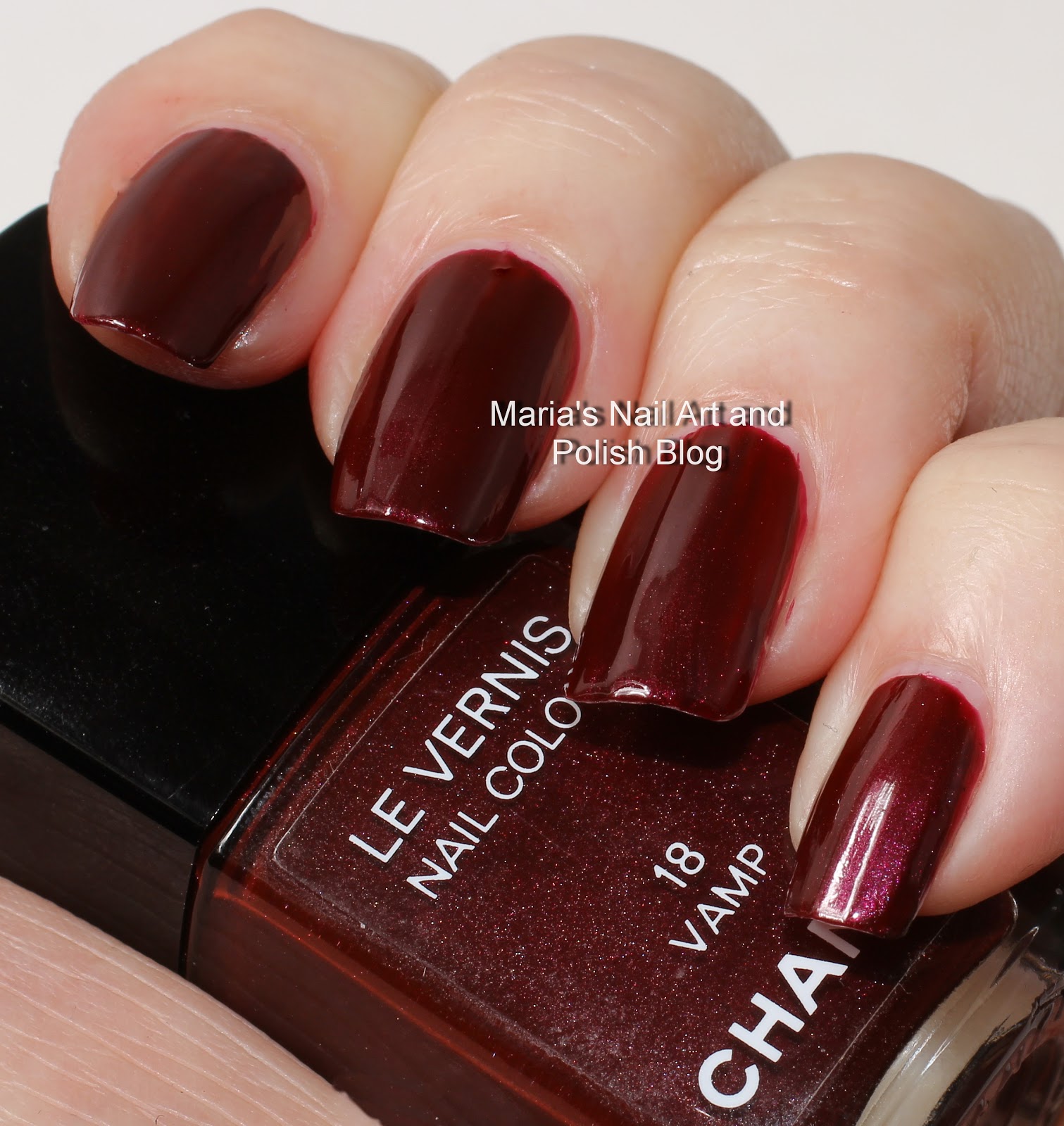 Marias Nail Art and Polish Blog: Chanel Vamp 18 - 780.010 the first of ...