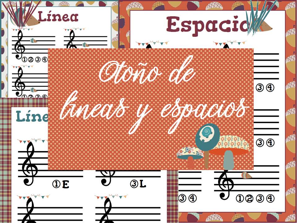 LENGUAJE MUSICAL: líneas y espacios [Music Ideas]